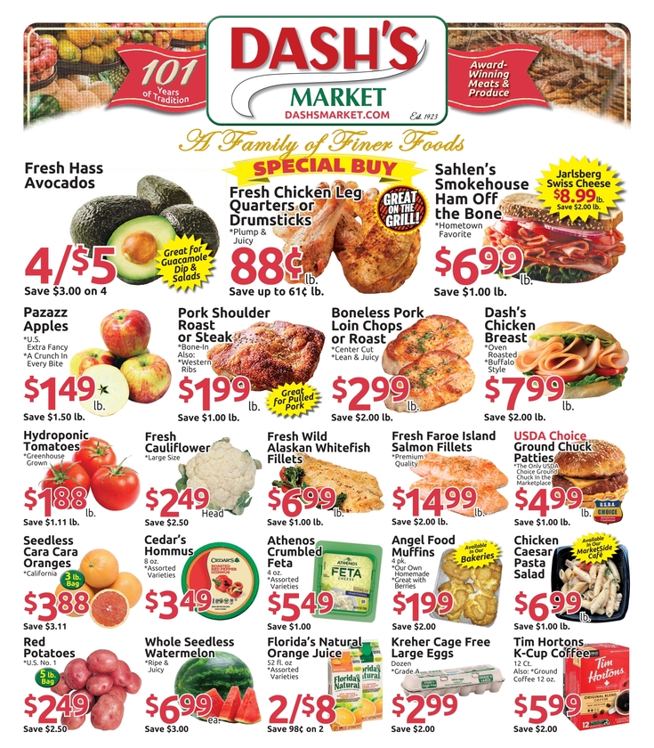 Print Weekly Specials | Dash's Market | Weekly Ad 5/11/2025 - 5/17/2025